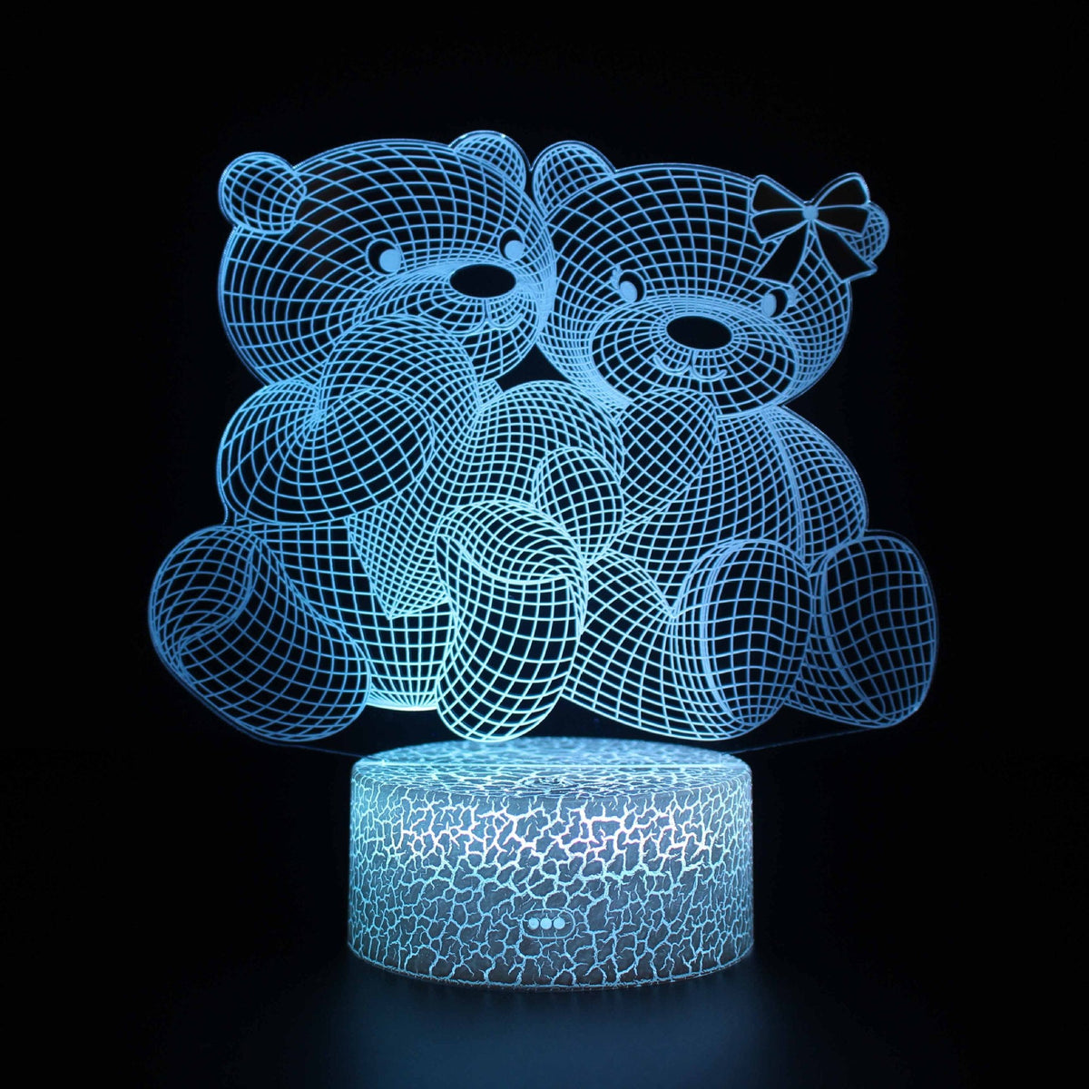 Cute 3D Love Bear Lamp – VersaMart